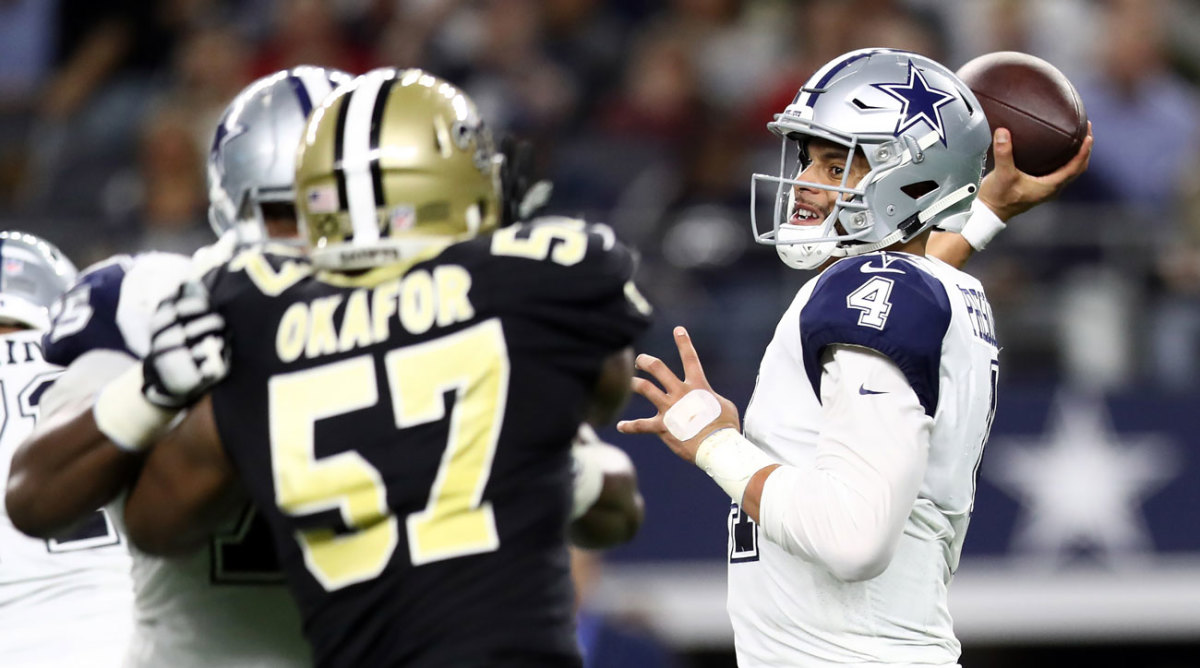 Cowboys beat Saints in Thursday Night Football - Sports Illustrated