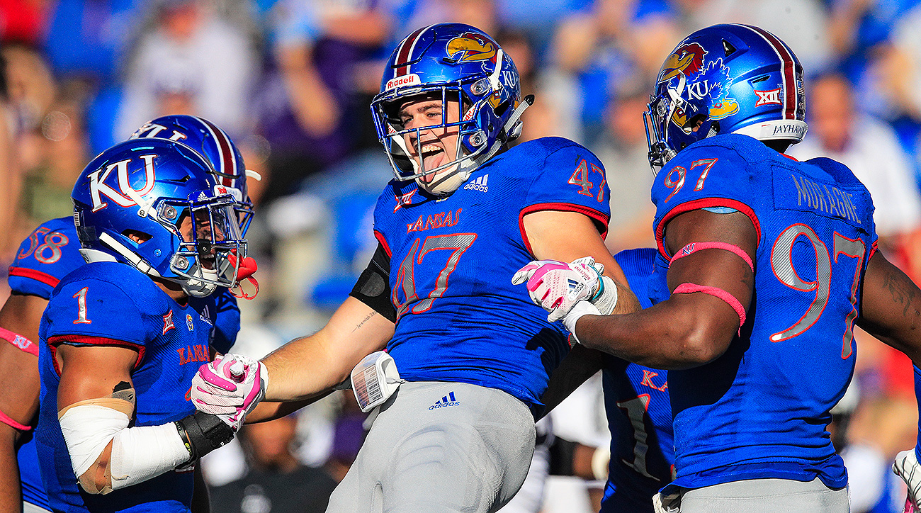 Kansas vs TCU football: Jayhawks end Big 12 win drought - Sports ...