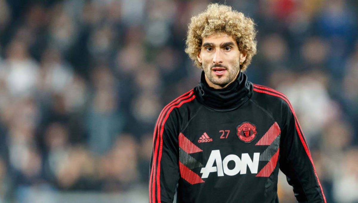 Marouane Fellaini: Man United star cuts his famous afro - Sports ...