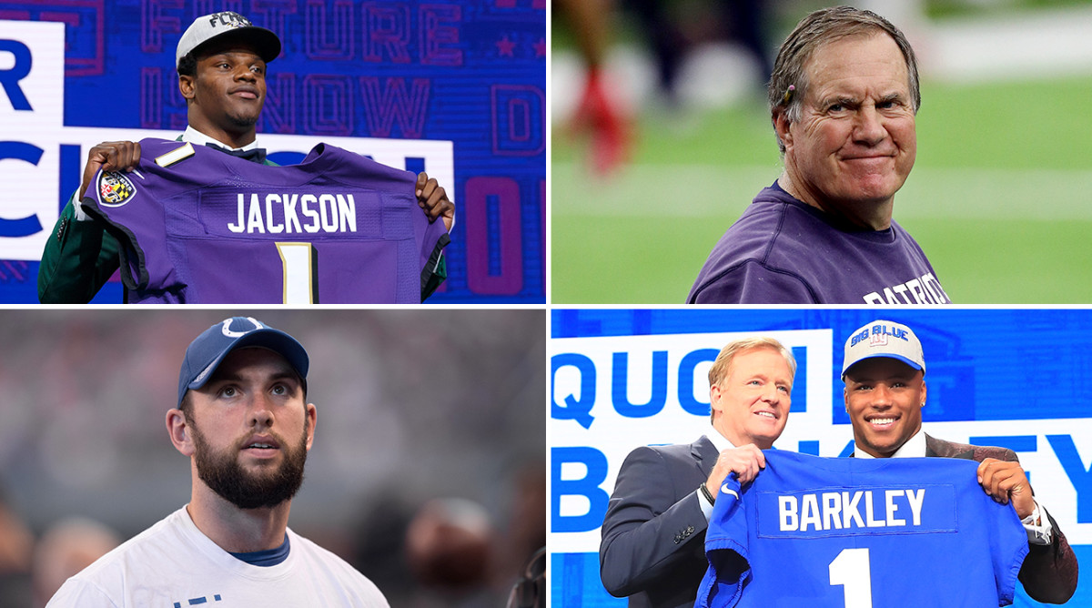 NFL Draft Podcast Grades, Recap: Saquon, Lamar Jackson - Sports Illustrated
