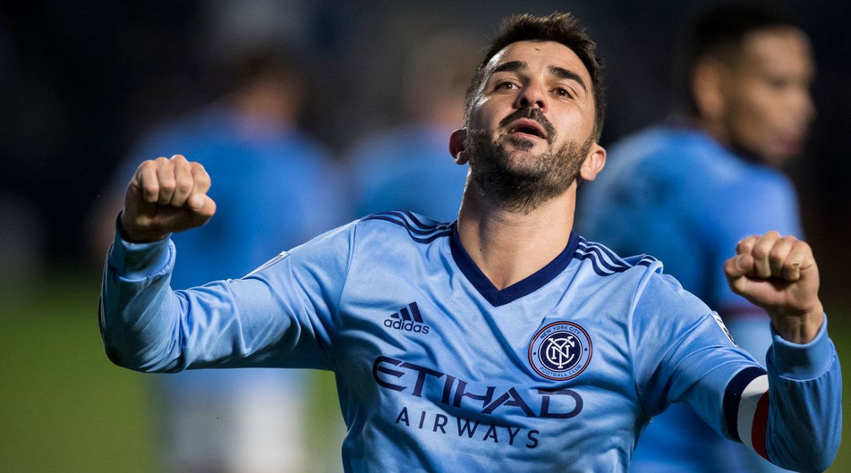 NYCFC 3, Philadelphia Union 1: David Villa key in MLS playoff win ...