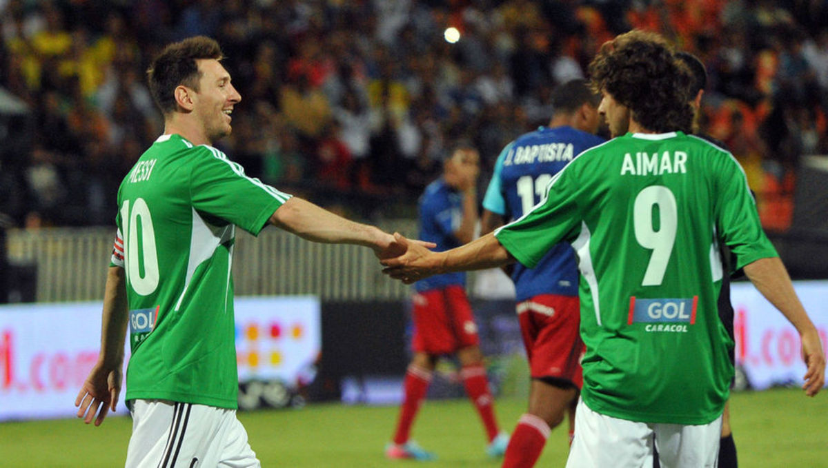 Pablo Aimar explicó por qué piensa que Messi lo tiene como ídolo ...