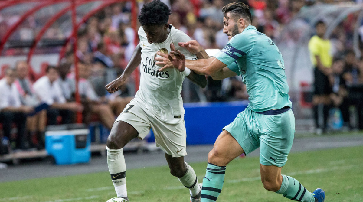 Tim Weah scores first league goal for PSG (video) - Sports Illustrated