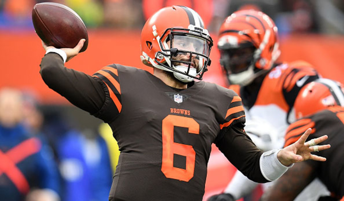 Watch: Baker Mayfield throws 24th TD of rookie season (video) - Sports ...
