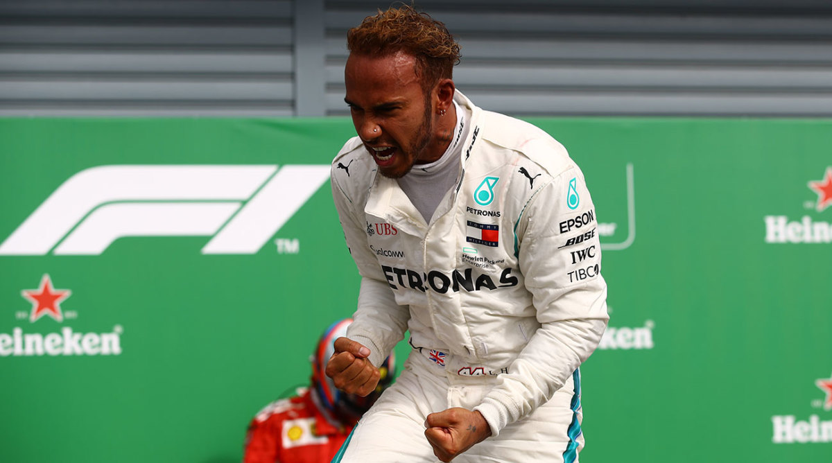 Lewis Hamilton denies Ferrari a home win at Italian GP - Sports Illustrated