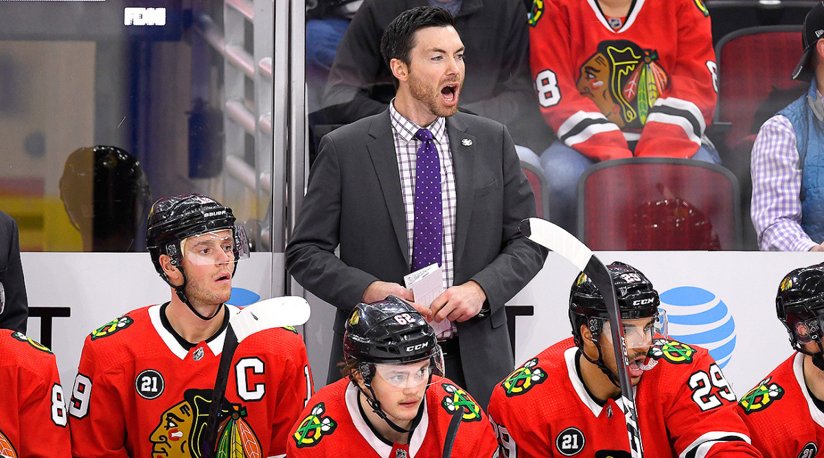 Jeremy Colliton Q&A: Blackhawks coach on his promotion, more - Sports ...
