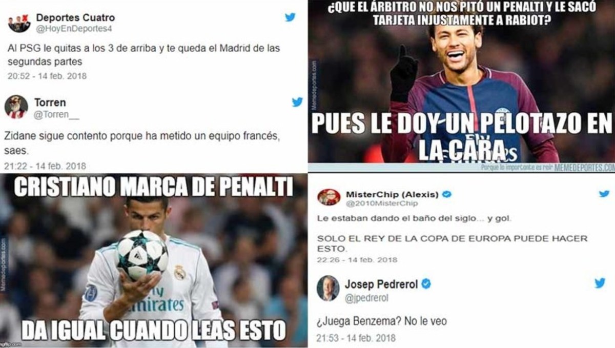 Los mejores tweets de la victoria del Real Madrid ante el PSG (3-1 ...