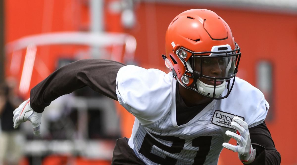 Denzel Ward suffers back injury, does not return to game - Sports ...