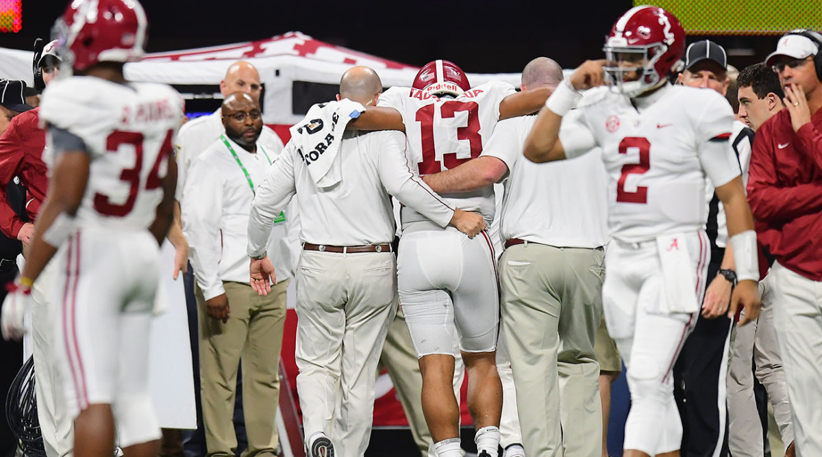 Tua Tagovailoa: Alabama QB provides update for injured ankle - Sports ...