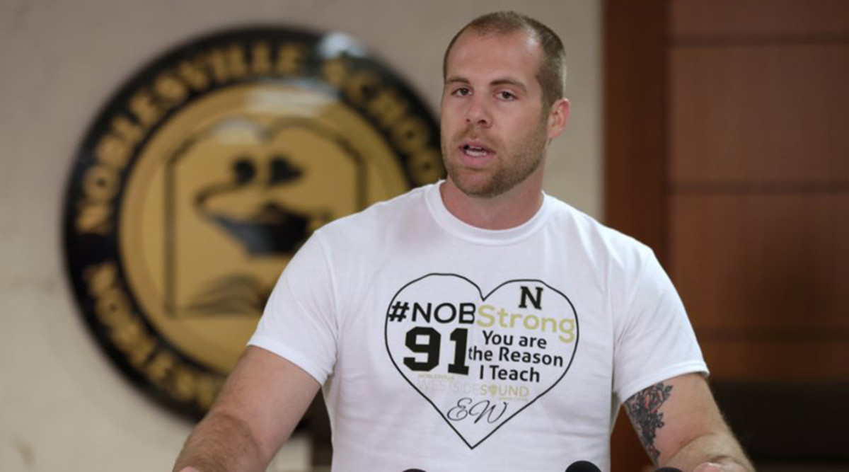 Jason Seaman speaks after Indiana middle school shooting - Sports ...