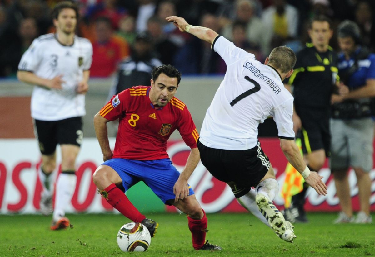 World Cup Countdown: 4 Days to Go - Midfield Maestros Xavi & Iniesta ...