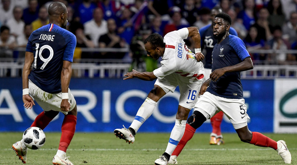 France 1, USA 1: Mbappe equalizes after Green's stunner (VIDEO ...