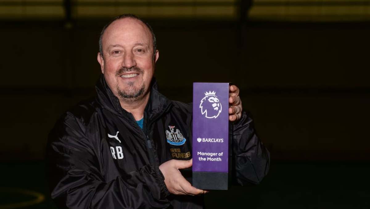 Rafa Benitez Named November Premier League Manager of the Month ...
