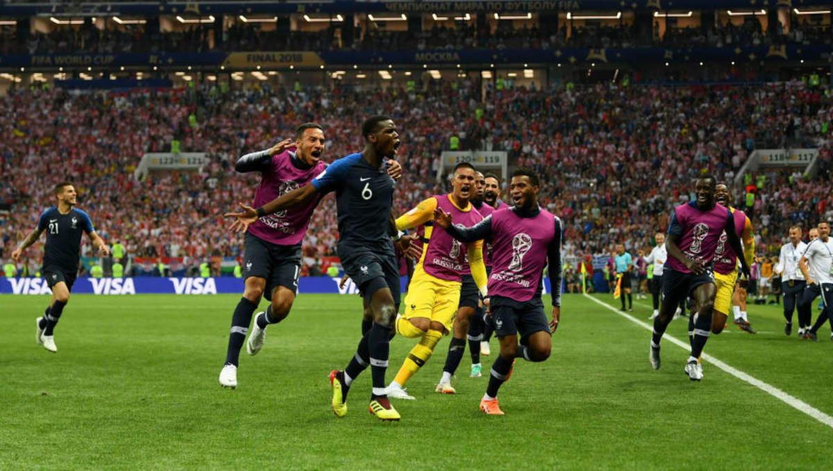 France Win 2018 World Cup Following Stunning 4-2 Victory Over Croatia ...