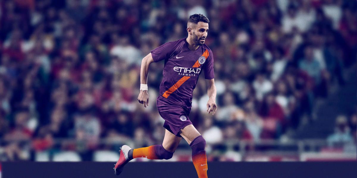 PHOTOS: Manchester City Launch New Nike 2018/19 Purple Third Kit With ...