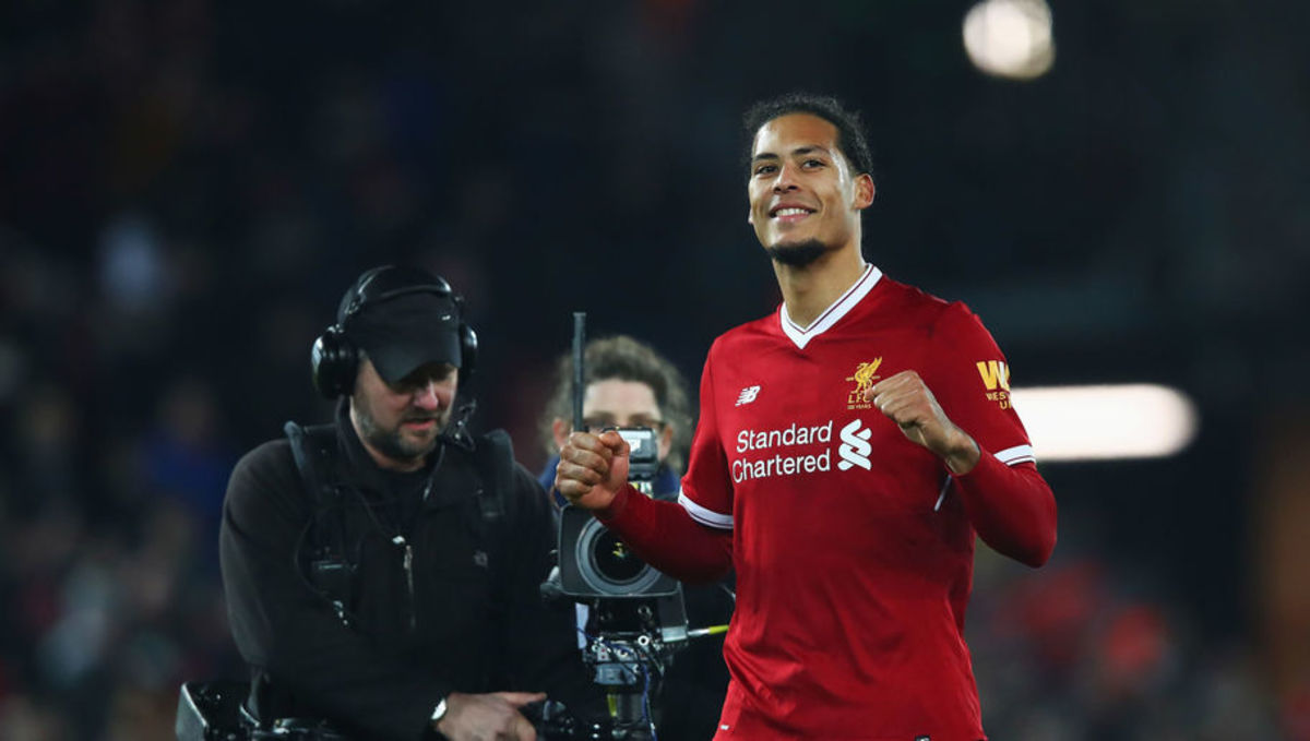 VIDEO: Virgil van Dijk Fails to Hide Happiness After Hearing Manchester ...