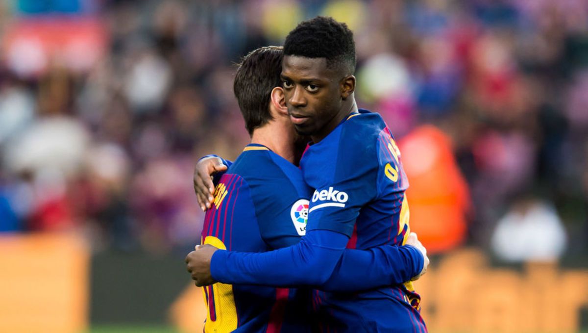 Report: Barcelona's Dembélé closes in on return to full fitness ...