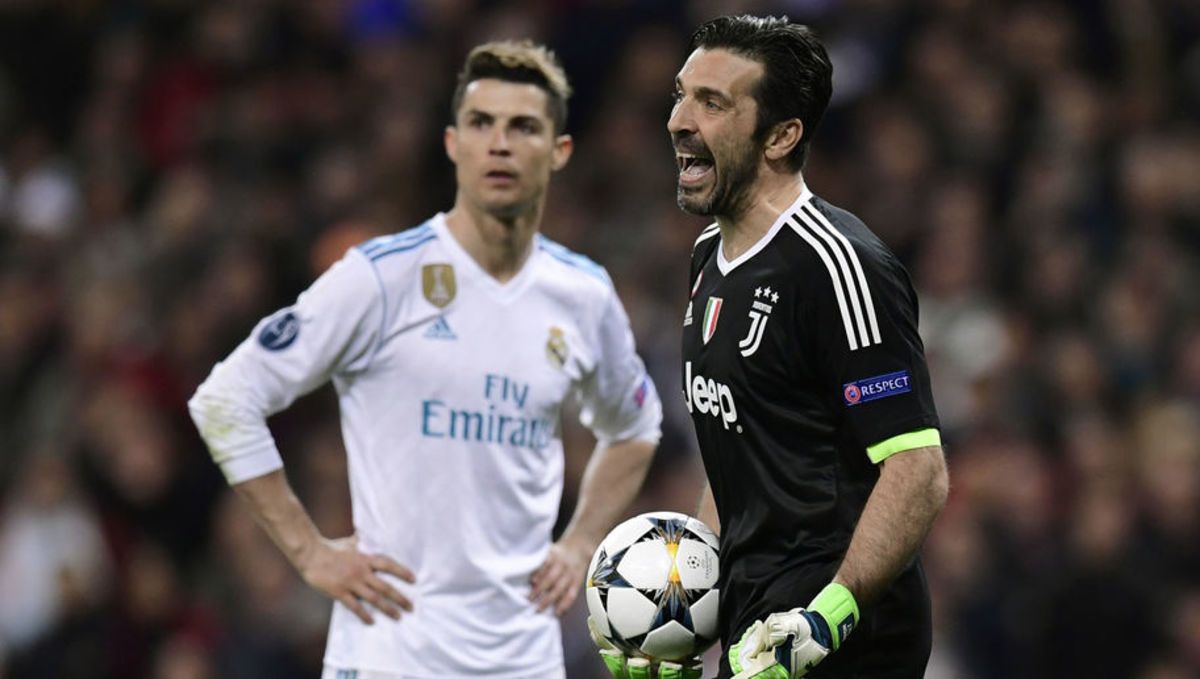 El genial gesto de Ronaldo con Buffon tras el partido del que todo el ...