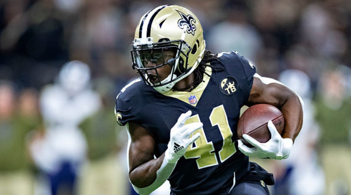 Alvin Kamara wins Sports Illustrated's Breakout of the Year award ...