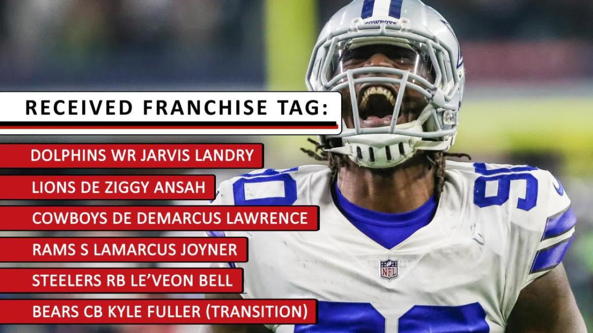 NFL Franchise Tag: Le'Veon Bell, Jarvis Landry Receive Tag - Sports ...