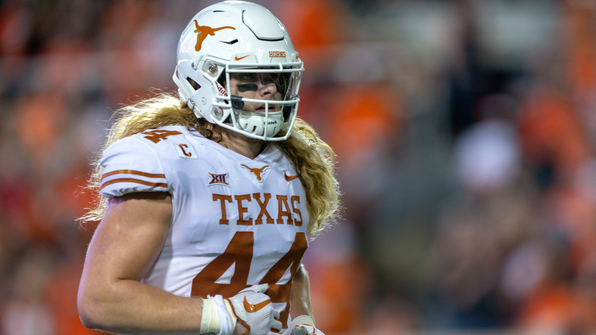 Breckyn Hager apology: Texas LB sorry for 'OU sucks' comment - Sports ...