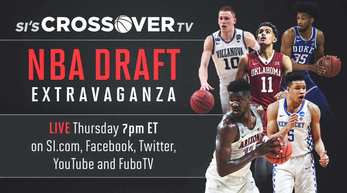 NBA draft show live: Follow picks online with Crossover TV - Sports ...