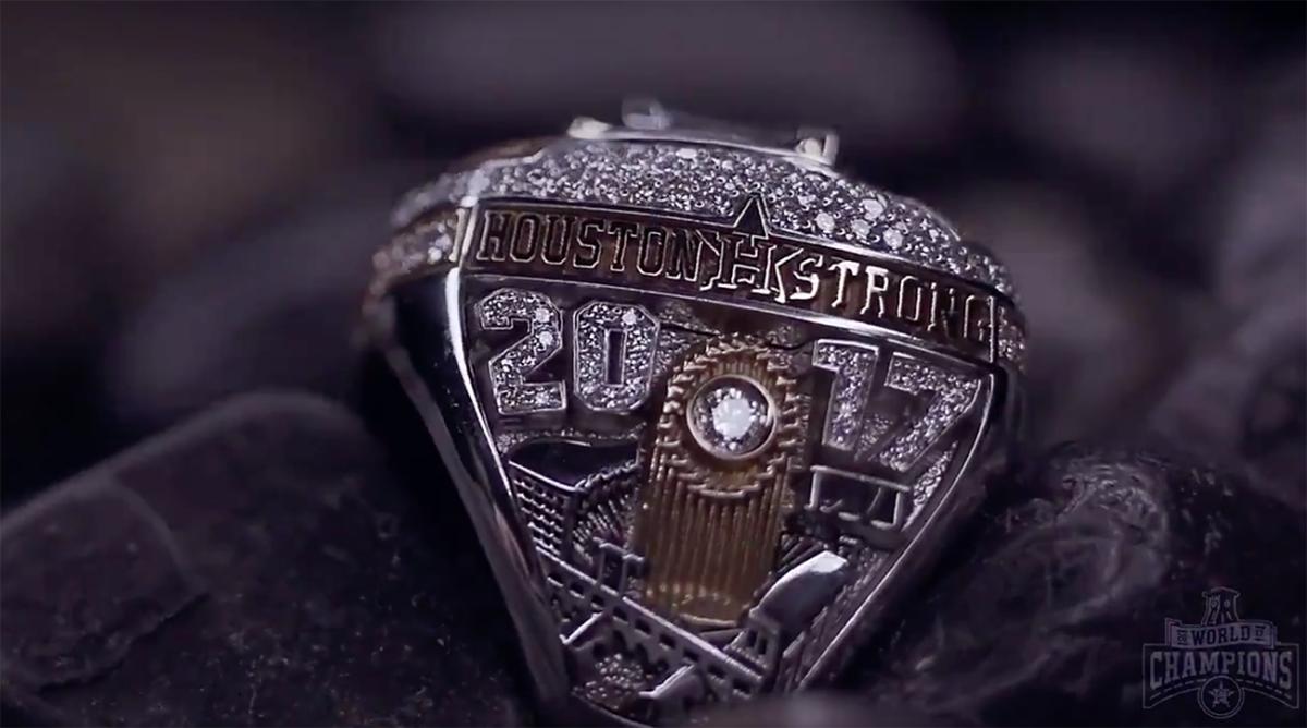 Astros World Series win: Houston gets their 2017 rings (video) - Sports ...