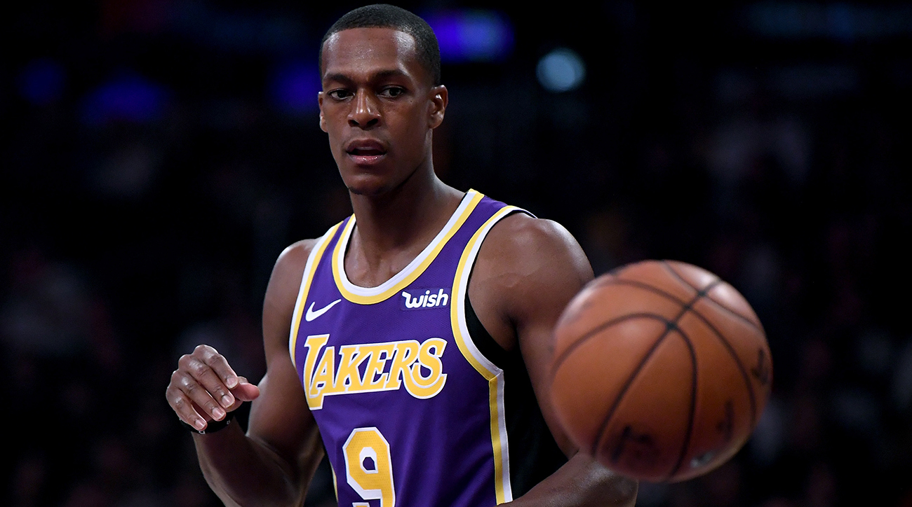 Rajon Rondo: Lakers guard breaks hand in win over Trail Blazers ...