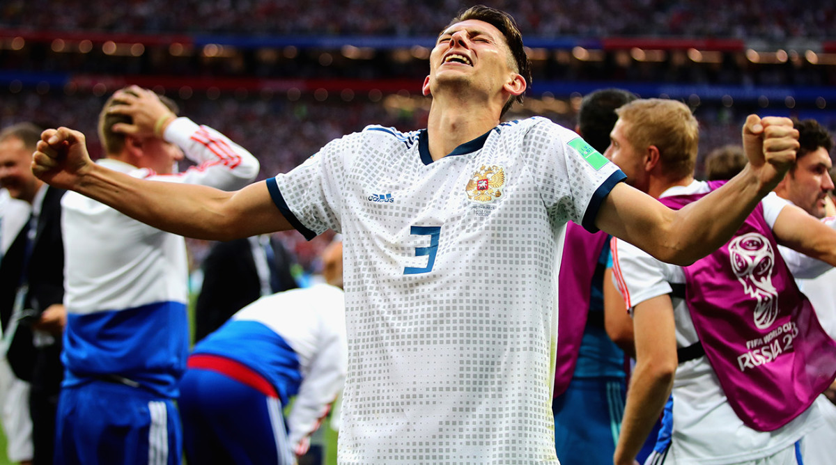 World Cup: Russia on to quarterfinals after beating Spain - Sports ...