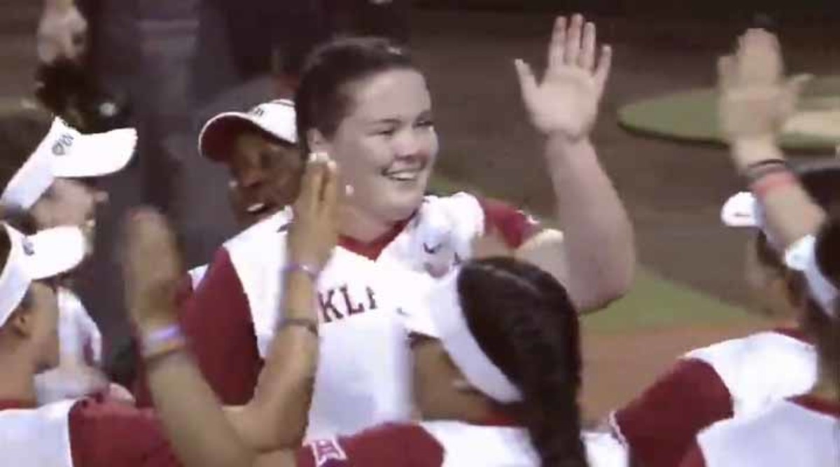 Oklahoma softball: Pitcher Paige Parker wins Big 12 title with no-no ...