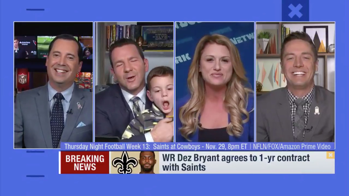 Ian Rapoport's son interrupts NFL Network show while sick (video ...