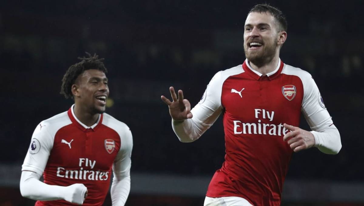 Aaron Ramsey Voted Arsenal's Player of the Season After Impressive ...