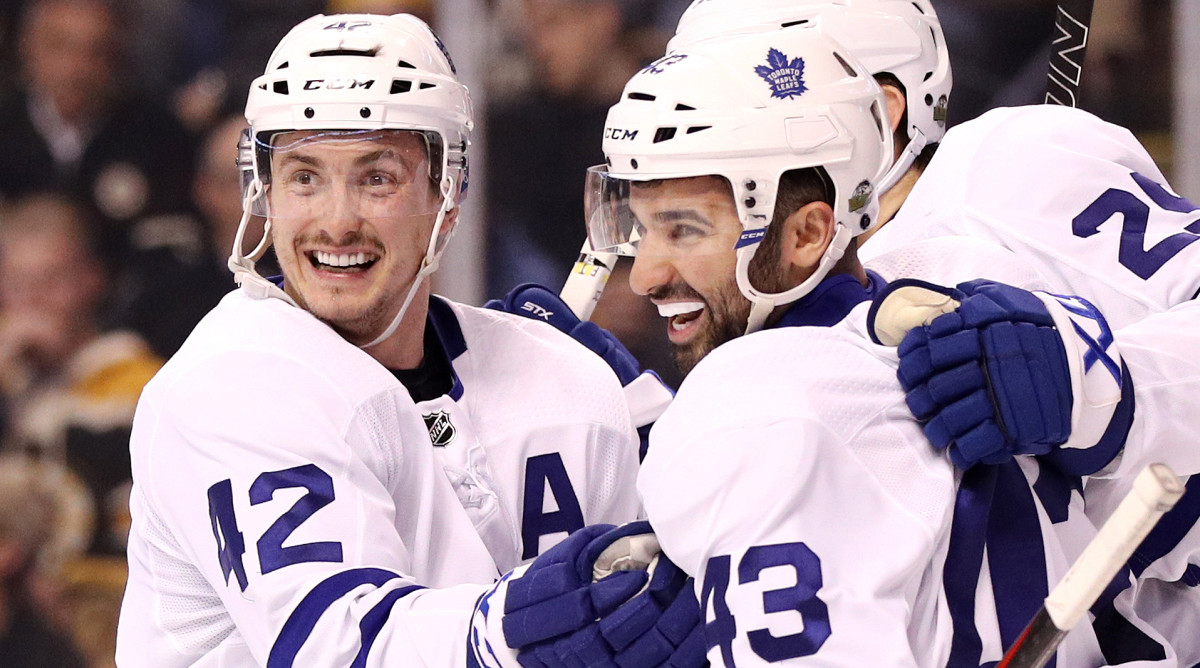 NHL Playoffs: Maple Leafs hold off Bruins surge to force Game 6 ...