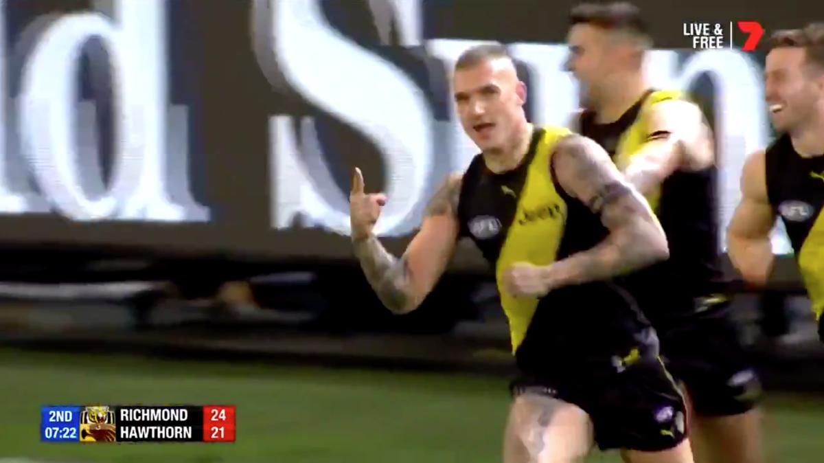 Dustin Martin goal: Hawthorn vs Richmond highlights (video) - Sports ...