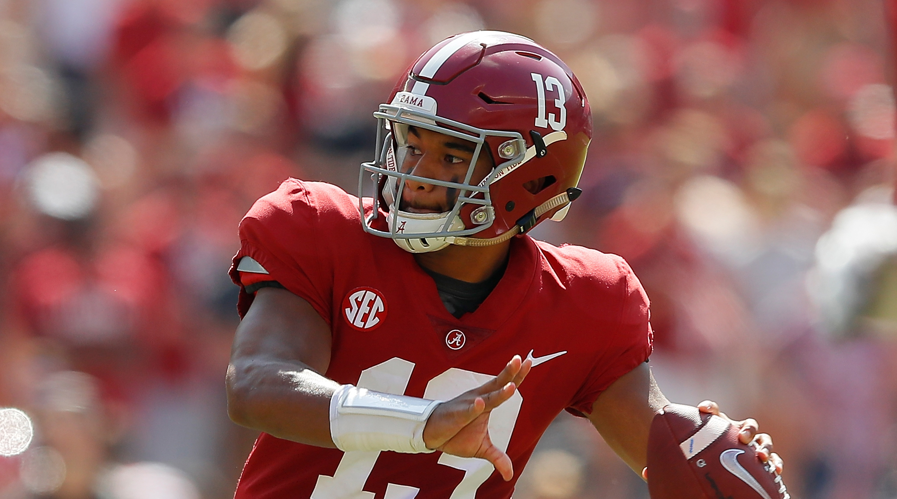Tua Tagovailoa injury: Alabama QB re-injures knee vs. Missouri - Sports ...