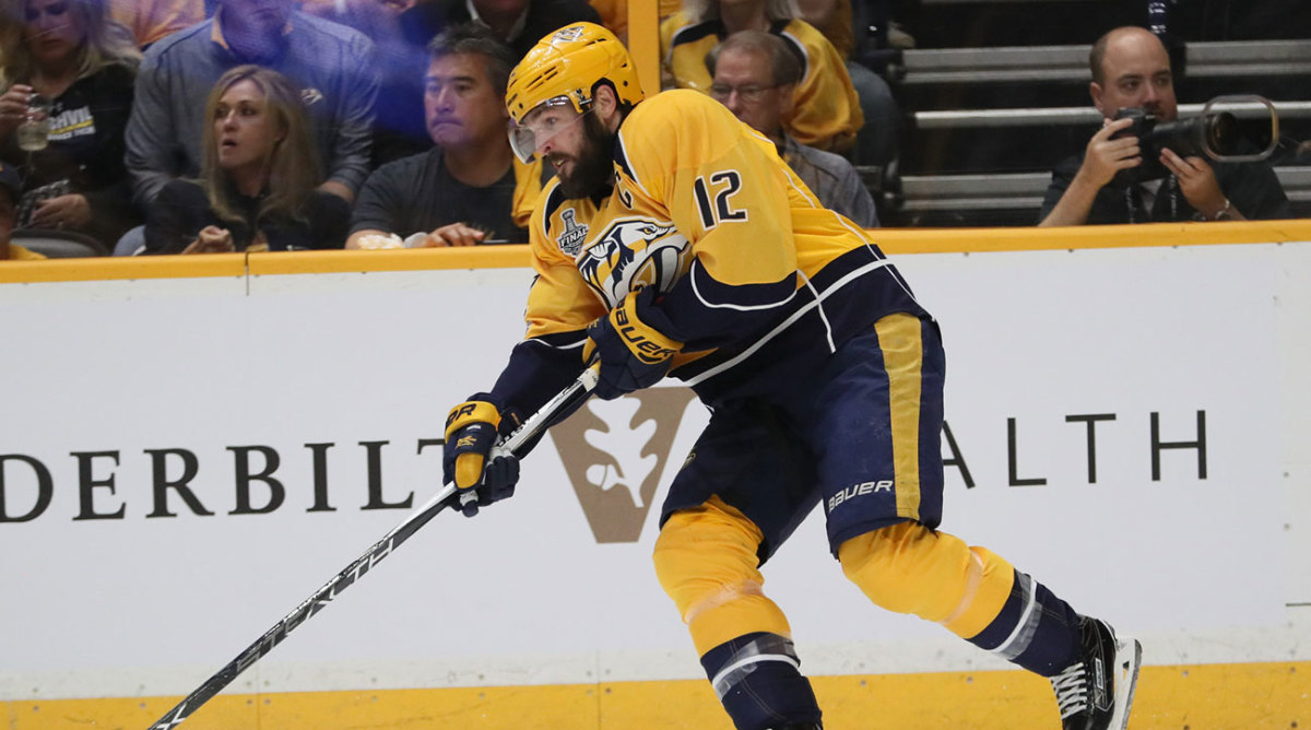 Mike Fisher back with Predators on one-year contract - Sports Illustrated