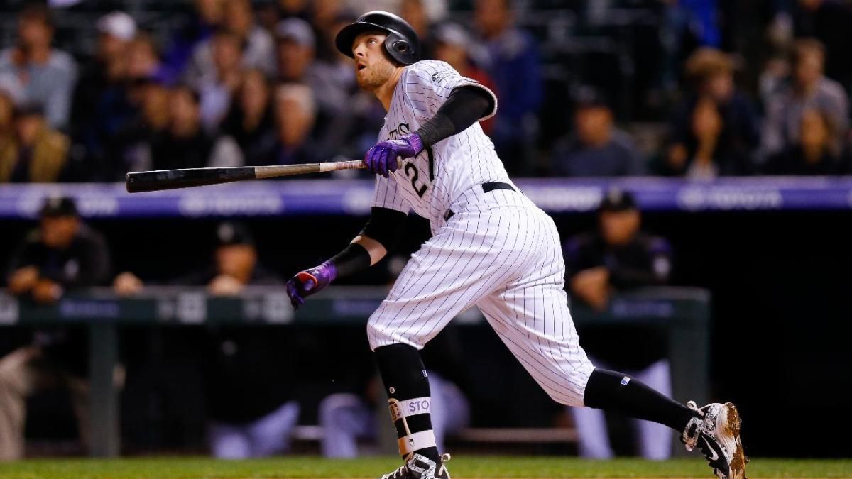 Rockies' Trevor Story hits three home runs, including 505 foot blast ...