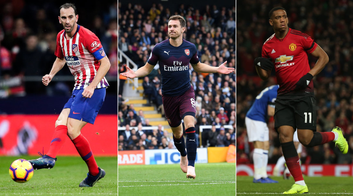 Out of contract soccer players: Best XI available for free in 2019 ...