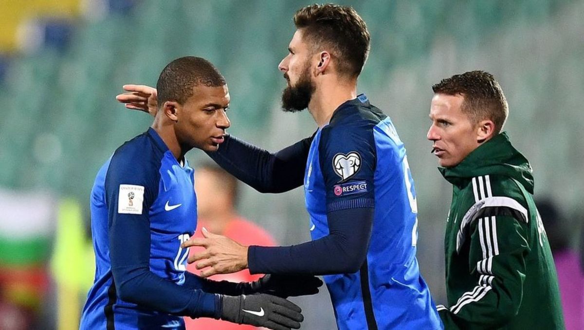 VIDEO: Kylian Mbappe Sparks Rant From Olivier Giroud During Interview ...