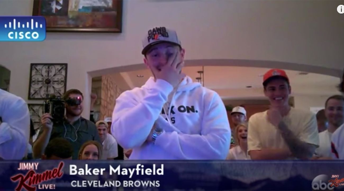 Baker Mayfield has great reaction to Jimmy Kimmel's Browns jokes ...