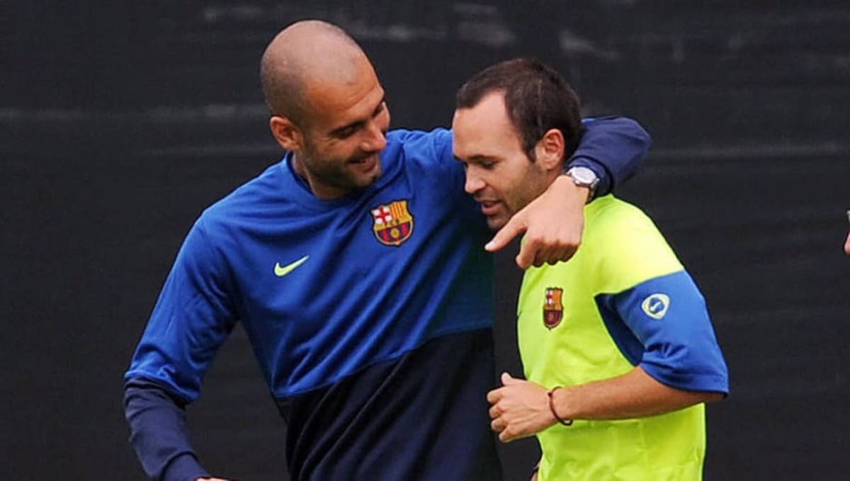 El mensaje de despedida de Guardiola hacia Iniesta - Sports Illustrated