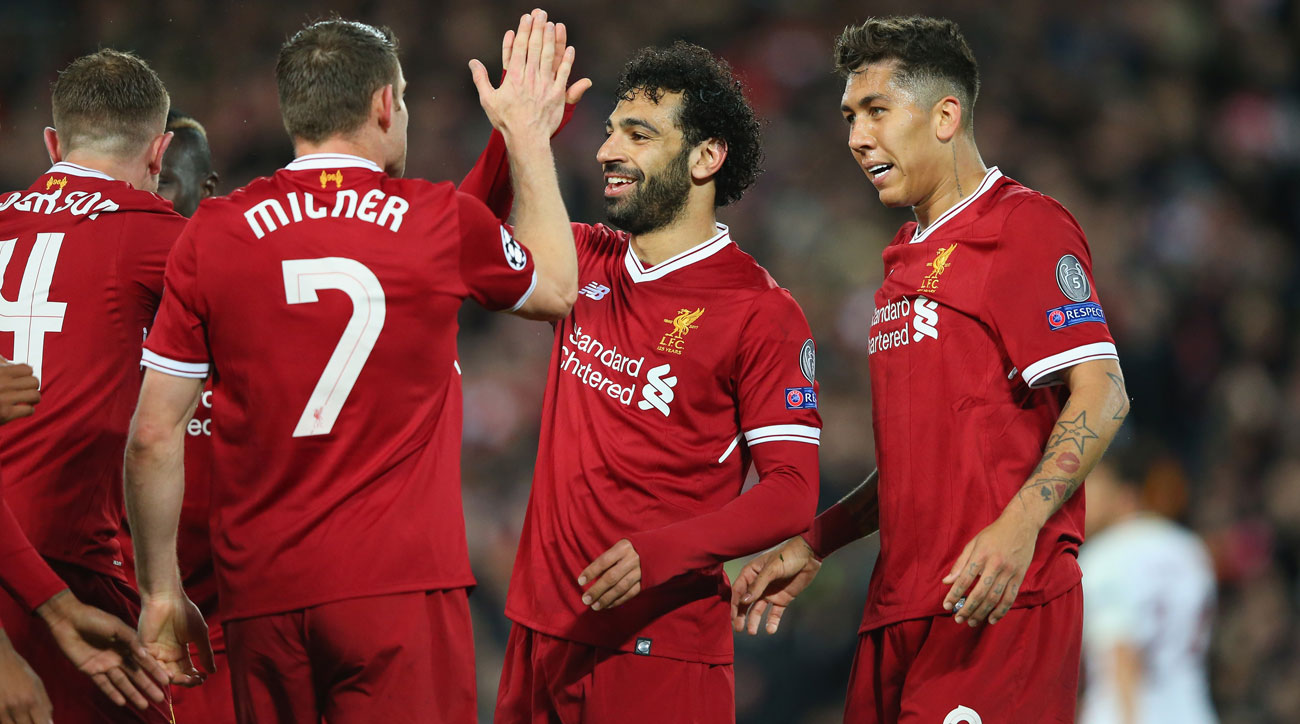 Liverpool vs Roma: Salah stars but away goals give hope amid rout ...