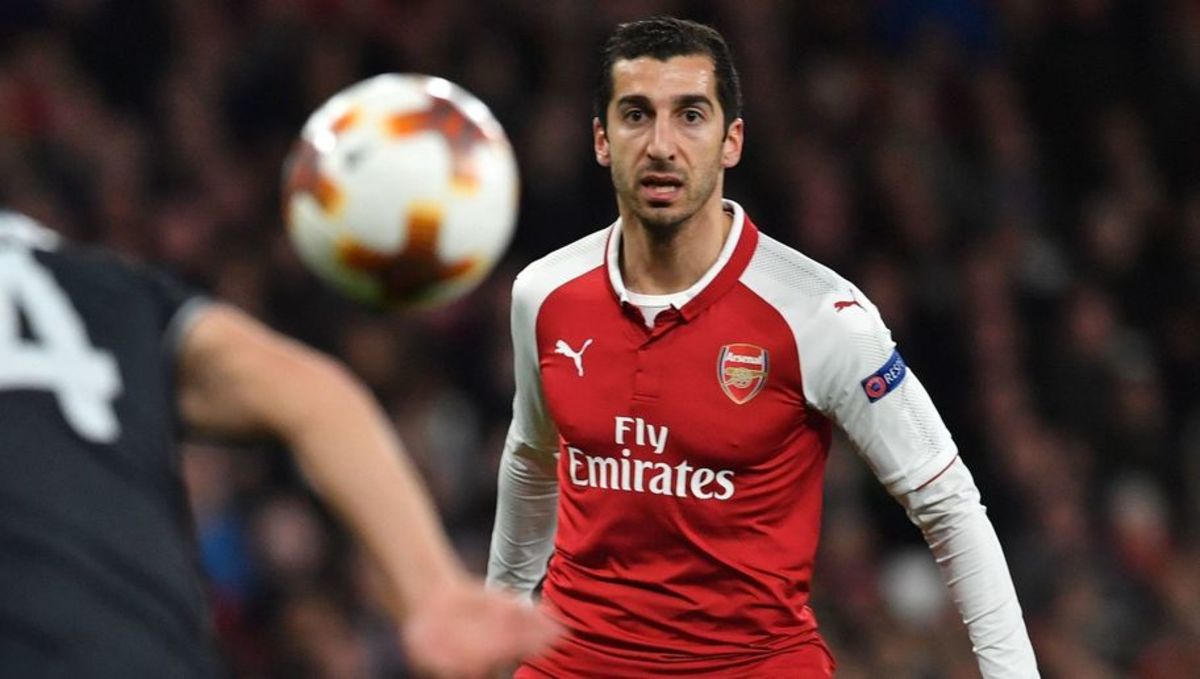 Henrikh Mkhitaryan: Arsenal MF could return for Europa League semis ...