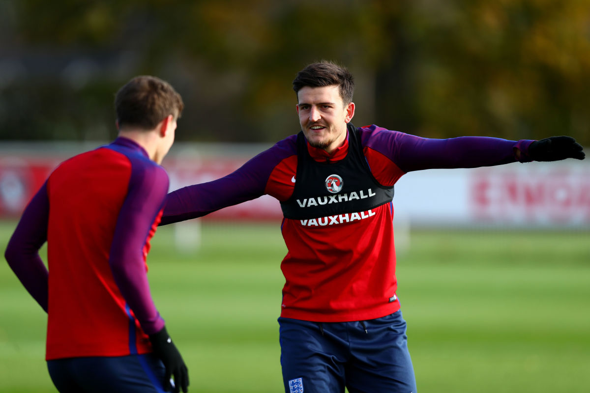 Harry Maguire Sets His Sights on Starting Role With Three Lions Ahead ...