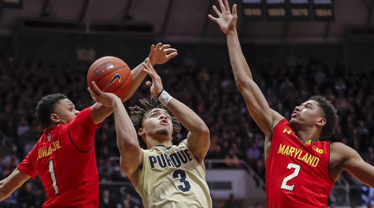 Carsen Edwards, Aaron Wheeler lead Purdue past No. 23 Maryland - Sports ...