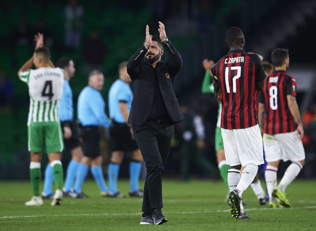 Gennaro Gattuso Admits He Is 'Counting Who Is Left' as Milan Injuries ...