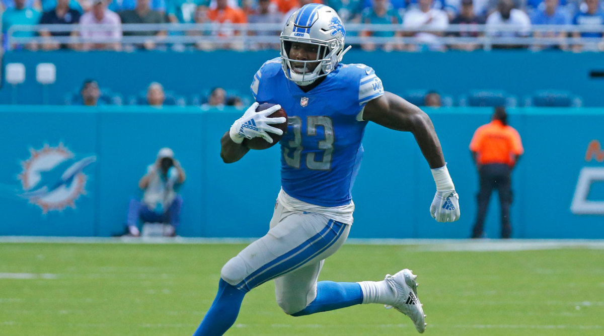 Lions put Kerryon Johnson on injured reserve due to knee injury ...