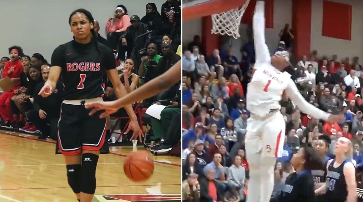 Girls basketball stars Fran Belibi, Zia Cooke on going viral - Sports ...