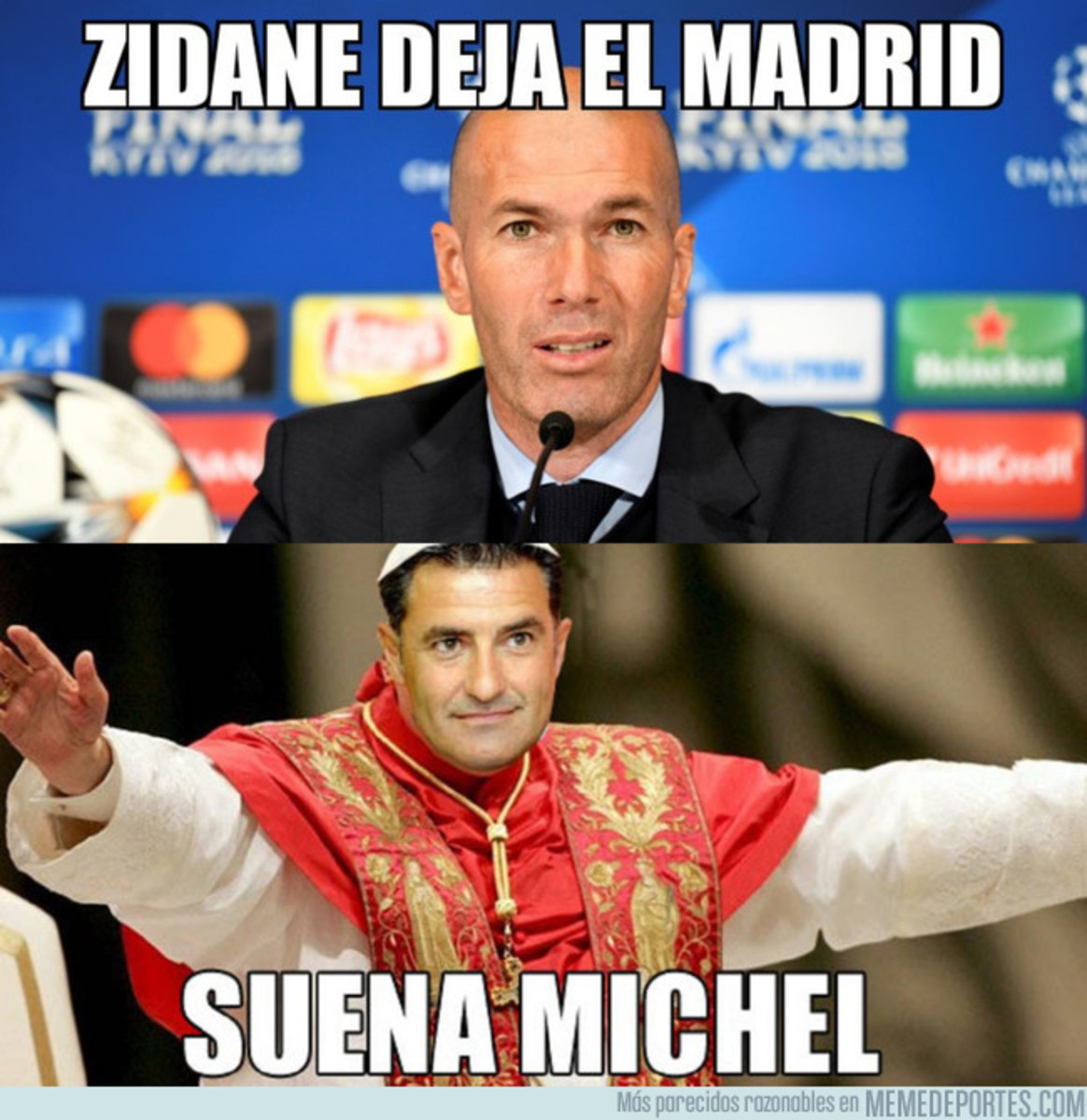 Los mejores memes de la dimisión de Zidane - Sports Illustrated