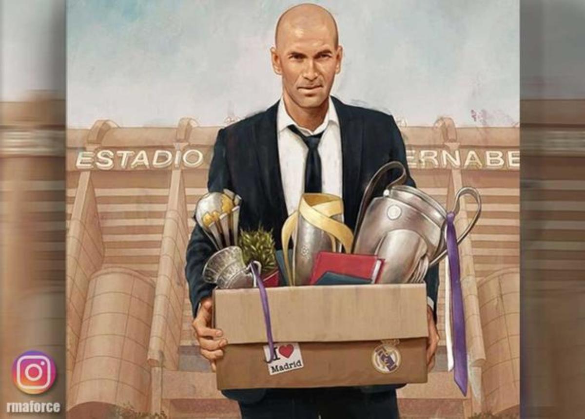 Los mejores memes de la dimisión de Zidane - Sports Illustrated